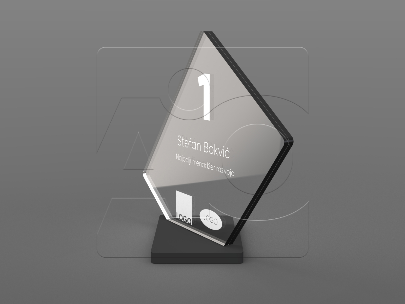 Plaketa od klirita Leila