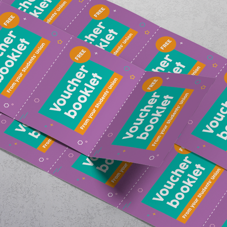 Drink and Food Vouchers Printing | Perforated vouchers | Free UK delivery