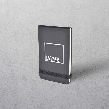 Custom Notebook Jotter | Printed Jotters with Pen Holder