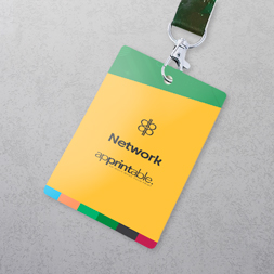 Tear-proof event pass | Lanyard Passes | Security Pass