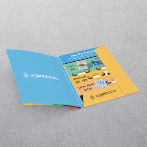 A4 Presentation folders I A4 folder printing glued or interlocked