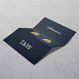 Laminated creased Leaflets - Supplied Flat | Free Delivery