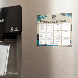 Personalised Magnetic Calendars | Magnet Weekly Planner | Apprintable