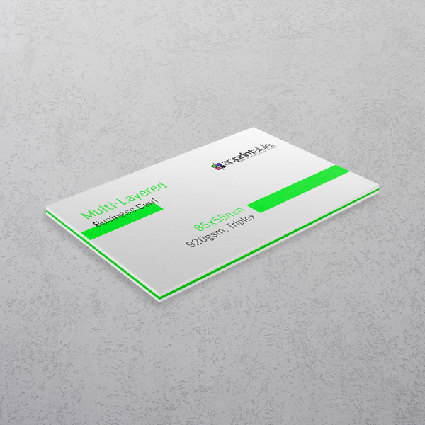 Triple Layered Business Cards | Free Delivery | Apprintable