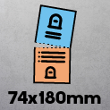 Cloakroom Tags | Custom Cloakroom Tickets | Bag or Luggage Label Tag