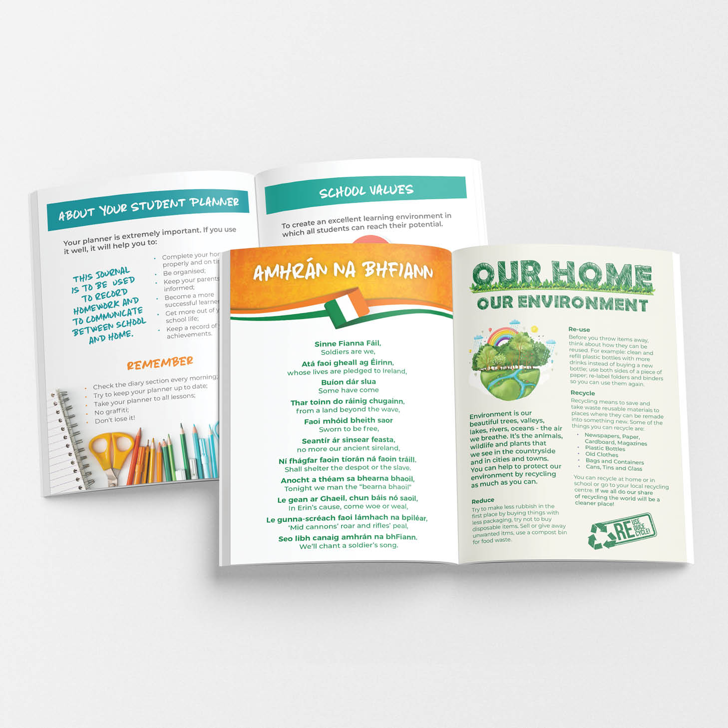 Extra Pages for School Journals | Schools and Colleges| BusinessPrint.ie