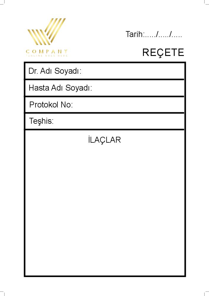 Reçete Basımı | Doktorlar ve Hastaneler için özel baskılı | Baskimnet.com