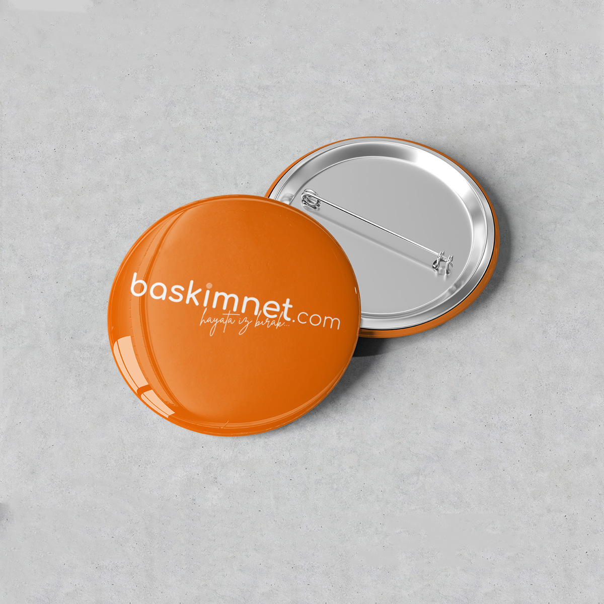 Buton Rozet | Baskimnet.com | Tasarla ve Sipariş Et