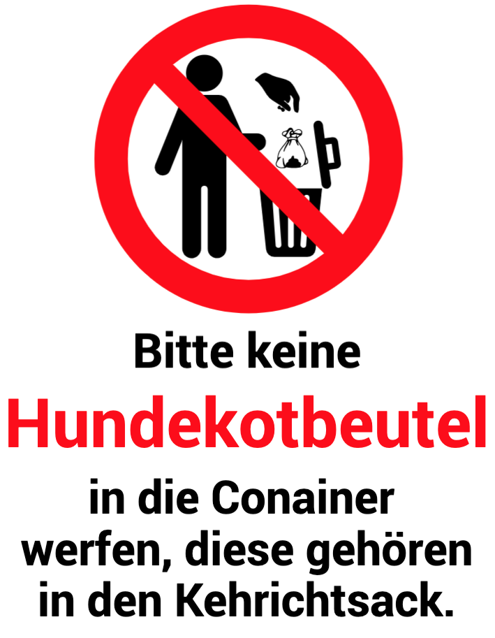 Verbotsschilder Hochformat – jetzt selber gestalten