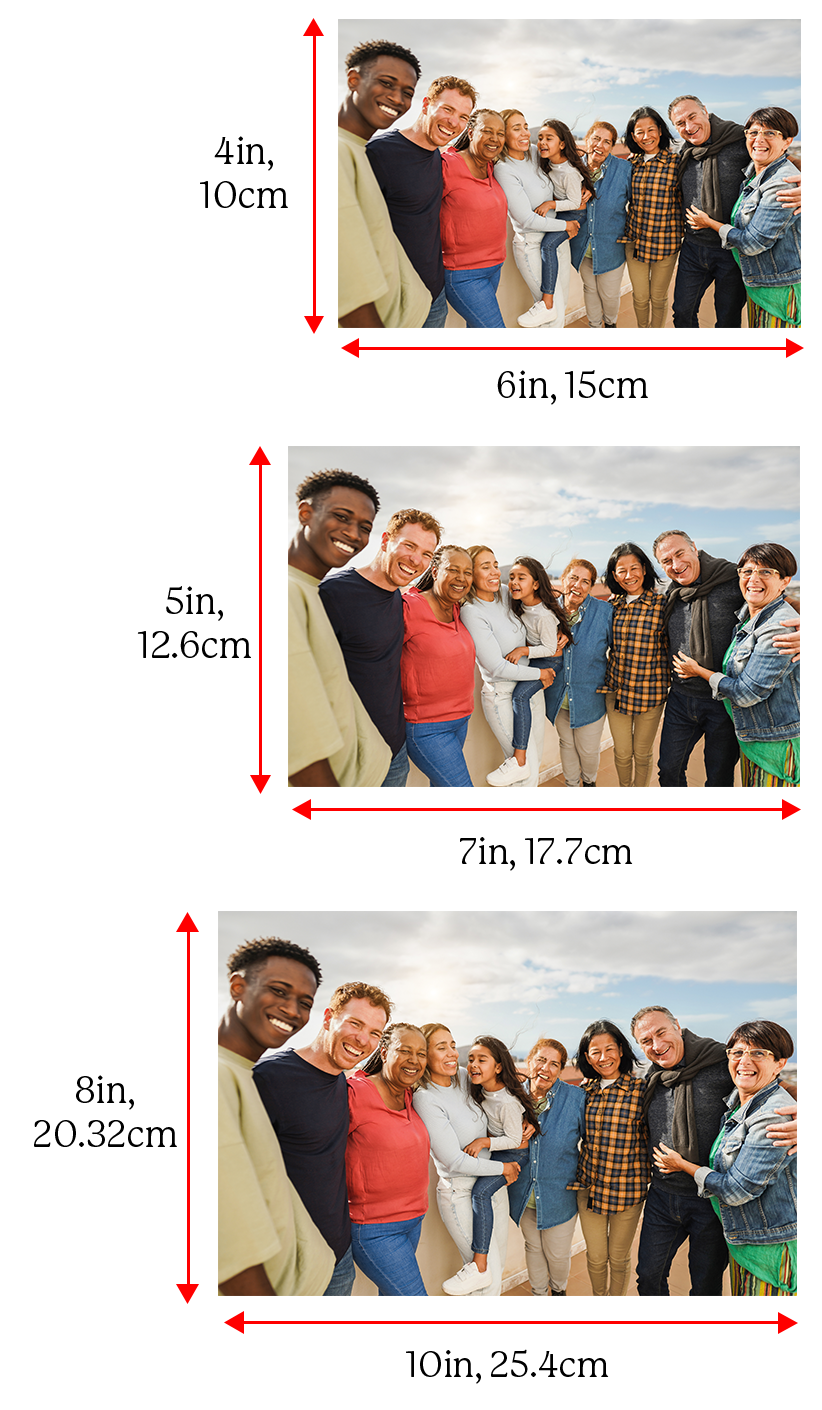 Photo Print Size Guide 2025 | Standard Dimensions Explained