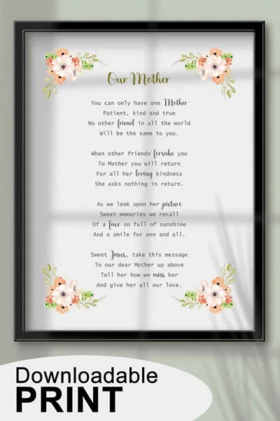 God's Garden Poem by Melissa Shreve