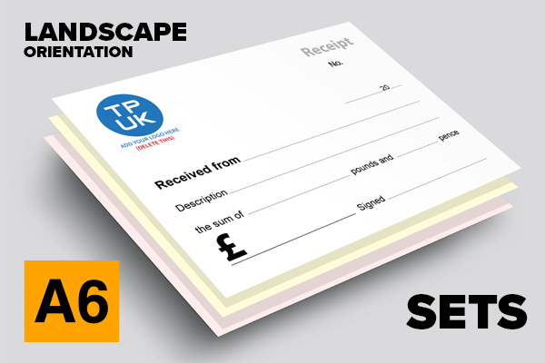 Receipt Template | Design online FREE | TradePrintingUK