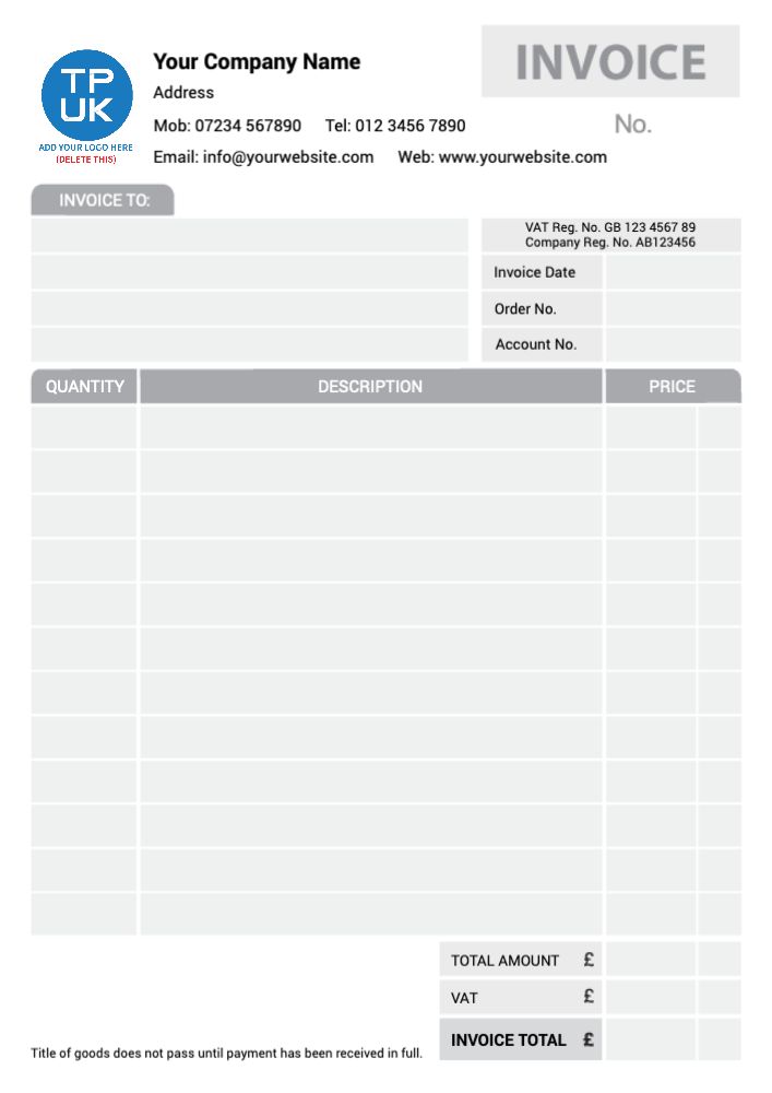 Invoice Templates | Design online for FREE