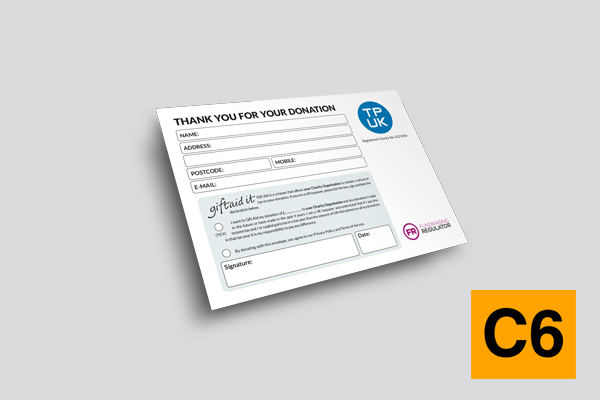 Charity Gift-Aid Envelope Templates | Design online