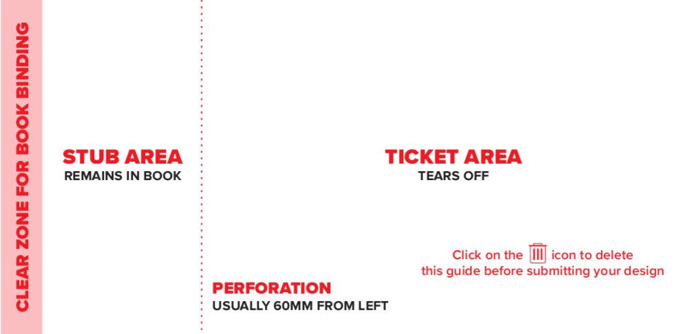 TICKET Templates for Print | Design online FREE