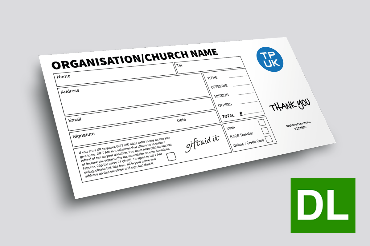 DONATION Envelope Templates | Design online